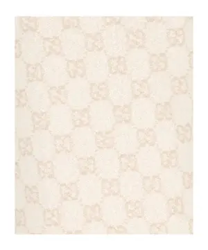 Gucci Gg Jacquard Knit Polo Dress - Beige