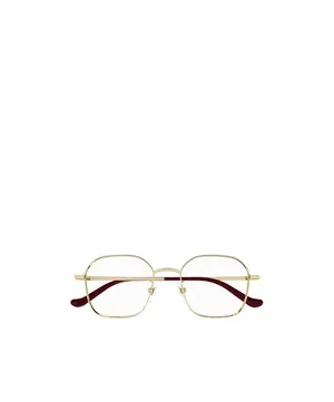 Gucci Round Frame Glasses - Nude