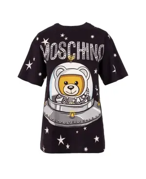 Moschino Teddy Bear Astronaut Graphic T-shirt