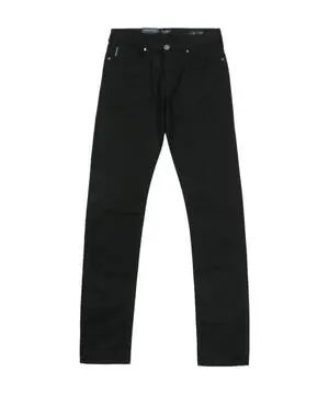 Emporio Armani Belt-loop Slim Fit Jeans - Black