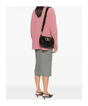 Valentino Garavani Vlogo Signature Foldover Top Shoulder Bag