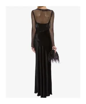 Alberta Ferretti Sequin-embellished Maxi Dress