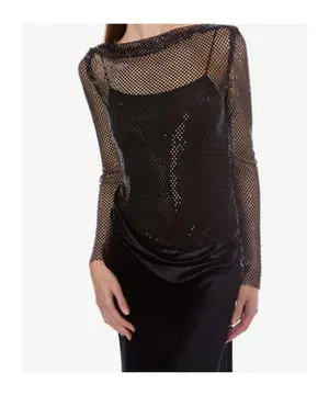 Alberta Ferretti Sequin-embellished Maxi Dress