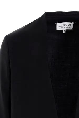 MAISON MARGIELA Single-breasted V-neck Blazer
