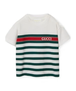 Gucci Striped Cotton T-shirt