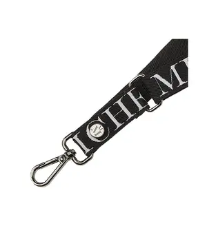 MAISON MICHEL Martine Logo Shoulder Strap