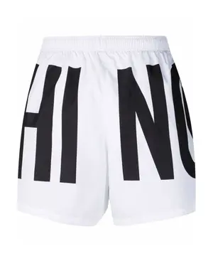 Moschino Print Swim Trunks - Black