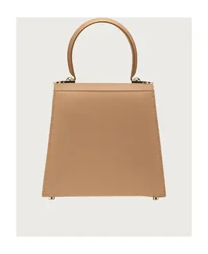 FERRAGAMO Gold Buckle Handbag