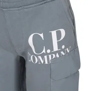 C.P. COMPANY Loose Waist Shorts With Logo Detail
