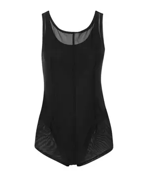 Our Legacy Mesh Paneled Swimsuit - Black