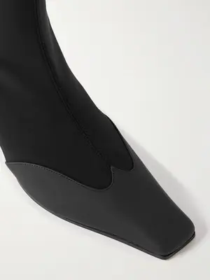 Khaite Nevada Pointed-toe Heeled Boots