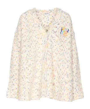 Loewe Embroidered Logo V-neck Cardigan - No