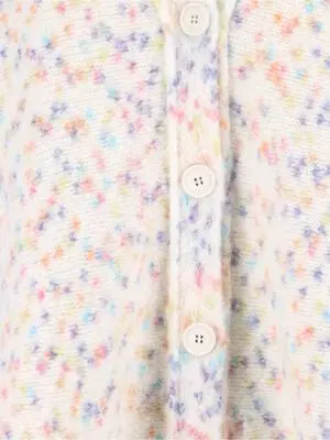 Loewe Embroidered Logo V-neck Cardigan