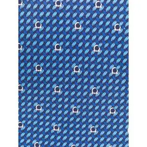 FERRAGAMO Jacquard Logo Tie