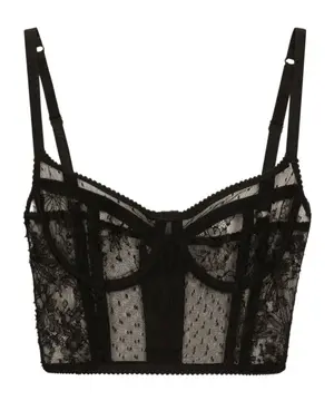 Dolce & Gabbana Lace Corset - Black