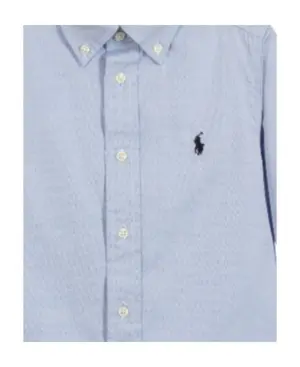 Polo Ralph Lauren Embroidered Logo Button-down Shirt - Blue
