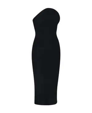 Khaite Ribbed Midi Dress