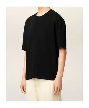 Ami De Coeur Embossed T-shirt - Black