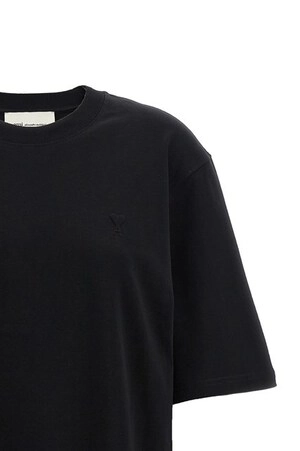 AMI Paris De Coeur Embossed T-shirt