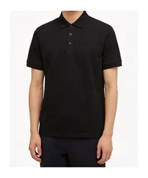 Burberry Short-sleeve Polo Shirt With Button Placket