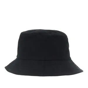 AMI Paris Logo Embroidered Bucket Hat - Black