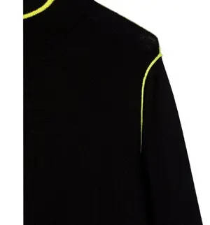 Balmain Contrast Spliced Sweater