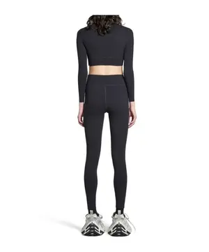 Balenciaga Activewear Logo Printed Leggings