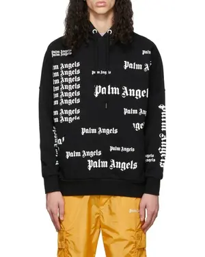 Palm Angels Logo-print Hoodie