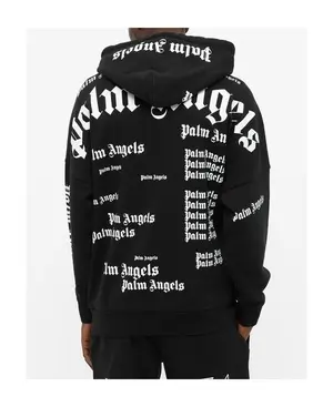 Palm Angels Logo-print Hoodie