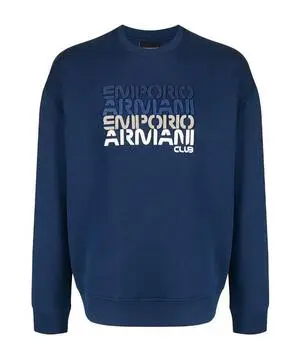 Emporio Armani Logo Round Neck Sweater