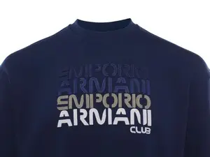 Emporio Armani Logo Round Neck Sweater