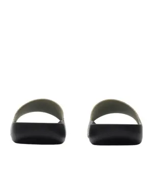 Burberry Vintage Check Pattern Slip-on Slides - Black