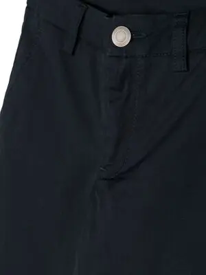 DONDUP Belt Loop Straight Leg Trousers - Black