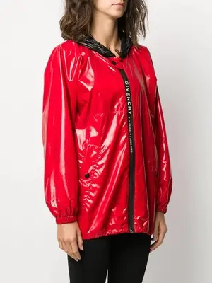 Givenchy Zip-up Hooded Casual Jacket