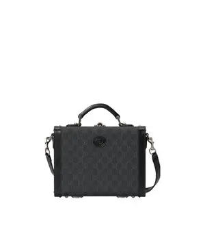 Gucci Gg Supreme Canvas Top Handle Beauty Case