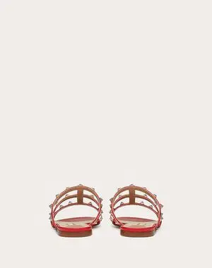 Valentino Garavani Rockstud Flat Sandals - Multicolor
