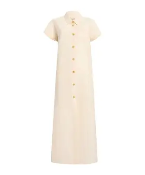 Khaite Effy Maxi Dress - Nude