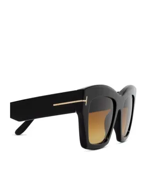 TOM FORD Full Rim Sunglasses - Black
