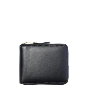 Comme Des Garçons Logo Wallet - Black