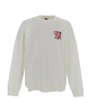 AUTRY Logo Printed Crewneck Sweatshirt