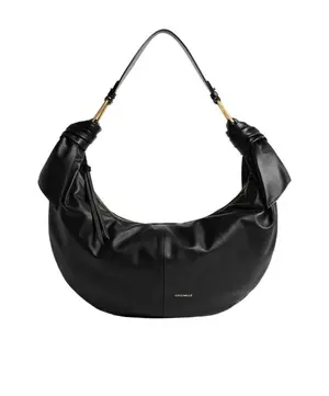 COCCINELLE Furoshiki Large Shoulder Bag - Black