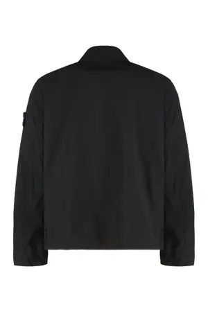 Stone Island Poly-tc Jacket With Logo Patch