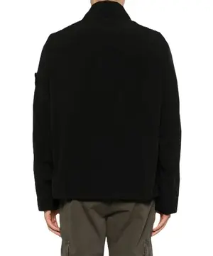 Stone Island Poly-tc Jacket With Logo Patch