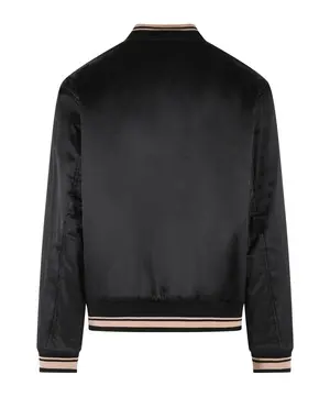 Dries Van Noten Volker Reversible Bomber Jacket - Black