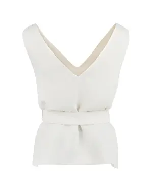 P.a.r.o.s.h V-neck Belted Top