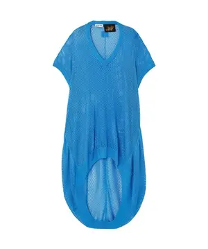 Loewe Asymmetrical Suit Dress - Blue