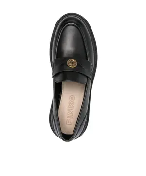 Pinko Round Toe Platform Loafers