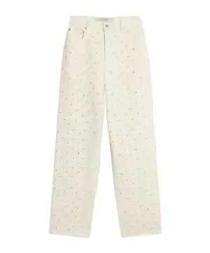 Golden Goose Embroidered Jeans For Women