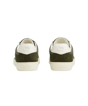 Gucci G75 Sneakers With Interlocking G Logo - Dark Green