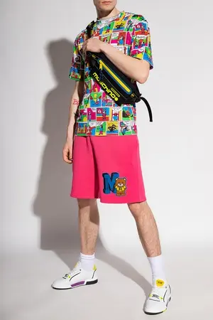 Moschino Graphic Print Round-collar T-shirt